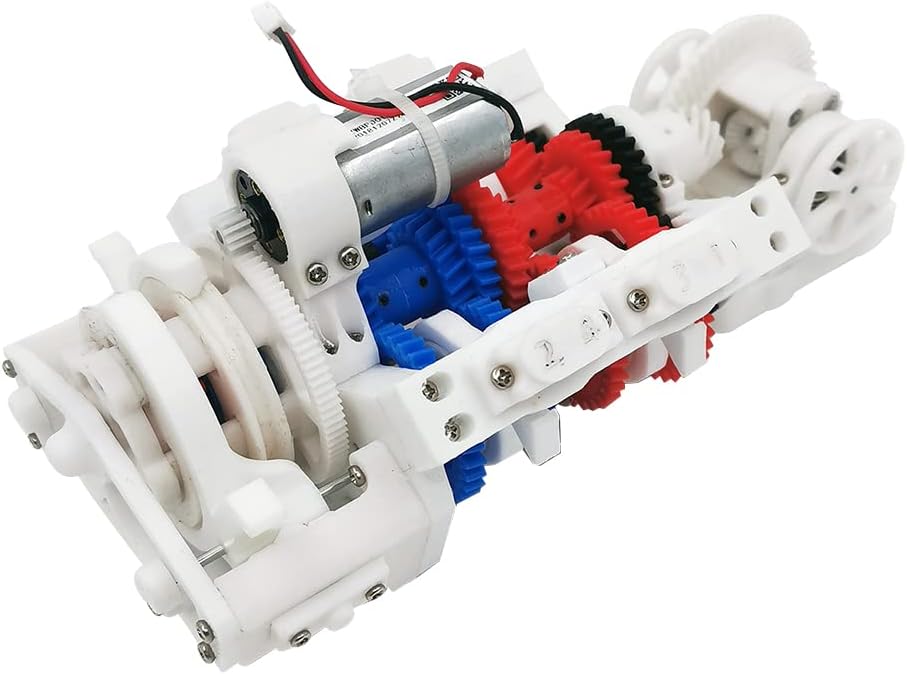 Amazon.com: Ottima 3D Plastic Car Transmission Model with Motor, 3D ...