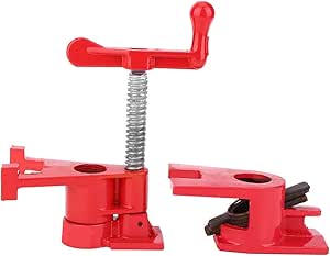 3/4 Inch Wood Gluing Pipe Clamp Set, Heavy Duty Quick Release Pipe ...