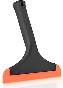 EHDIS 1PCS Window Squeegee with Handle, Flexible Rubber Squeegee ...