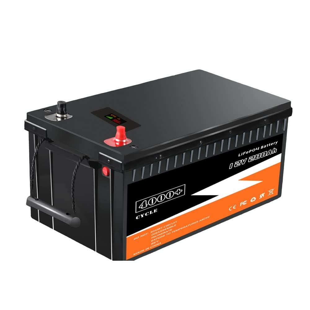 Gazooart Lithium Battery 12v 280ah Lifepo4 Baterai Lithium Besi Fosfat ...