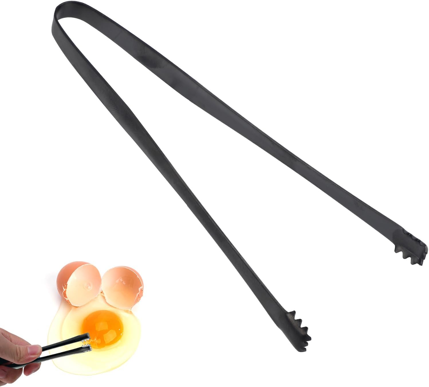 Amazon.com: Egg Chalaza Removal Tool, Stainless Steel Toothed Egg ...