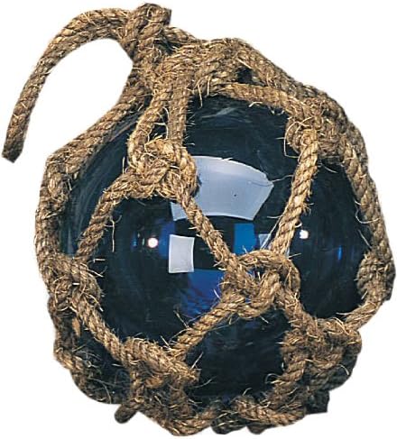 Amazon.com: 5 Inch Dia Blue Nautical Glass Japanese Fishing Float in ...