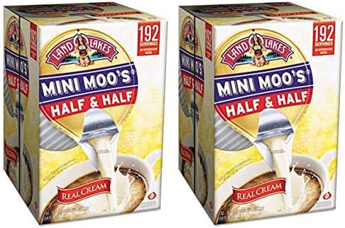 Amazon.com: Mini Moo's Half and Half, 192/Carton, Sold as 1 Carton, 192 ...