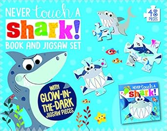 Amazon.com: Never Touch A Shark Book and Jigsaw Boxset: 9781789478945 ...