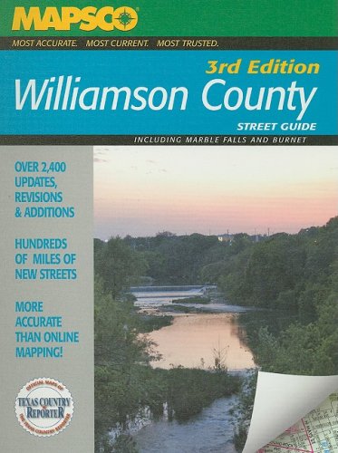 Mapsco Williamson County Street Guide: Including Marble Falls and ...