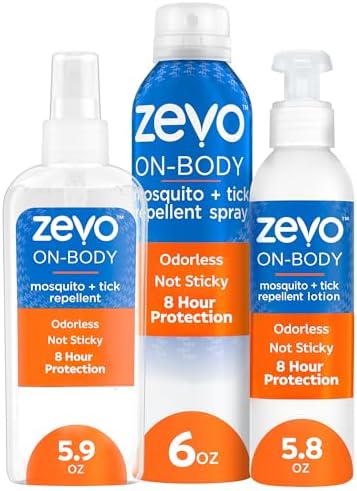 Amazon.com: Zevo On-Body Mosquito Repellent & Tick Repellent for Humans ...