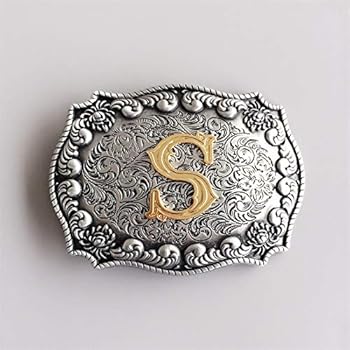 Vintage Silver Belt Buckles KDG Western Cowboy Belt Buckle For Men,