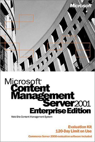 Amazon.com: Microsoft Content Management Server Enterprise Edition 2001 ...