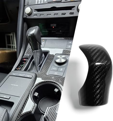 Amazon.com: Yipmotiv Carbon Fiber Gear Shift Knob Cover for Lexus IS200 ...