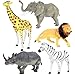 Amazon.com: Click N' Play Jumbo 10.5”" Animal Figurine Playset ...