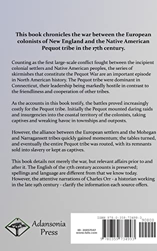 Snapklik.com : History Of The Pequot War: The Accounts Of Mason ...