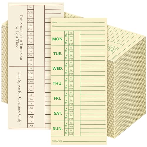 Amazon Best Sellers: Best Time Clocks & Time Cards