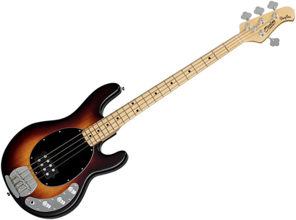 Sterling by Music Man StinGray Ray4 Bajo en Satén Vintage Sunburst