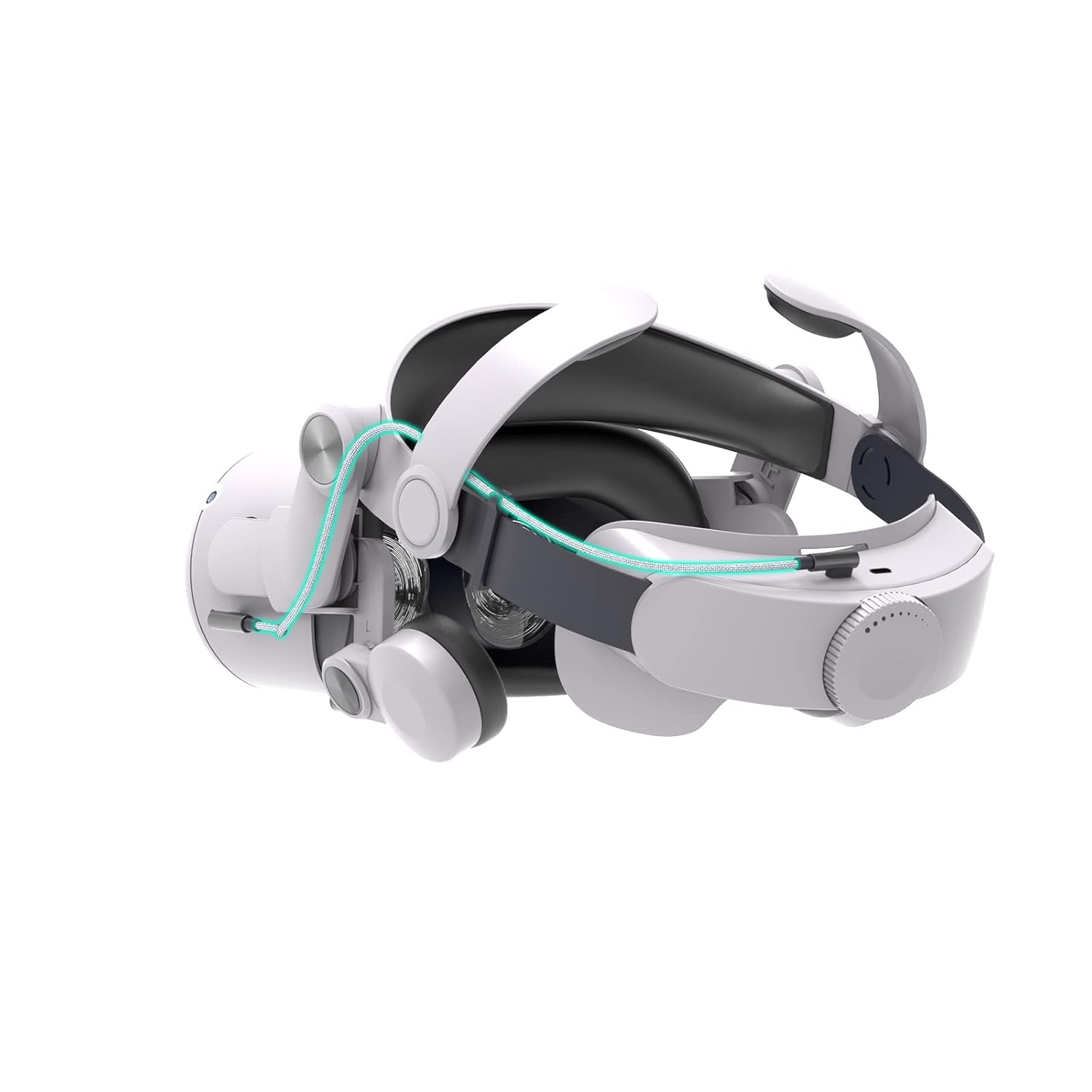 Amazon.com: Head Strap for Oculus Quest 2, 6000 mAh Battery Back with Ear Muffs Accessories for ...