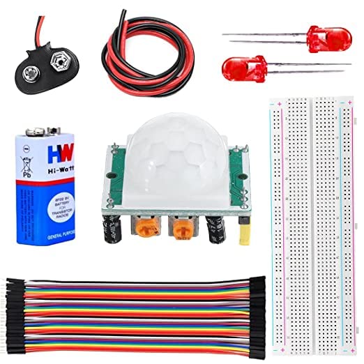 S P Making A Motion Detector Using PIR Motion Sensor, Motion sensor ...