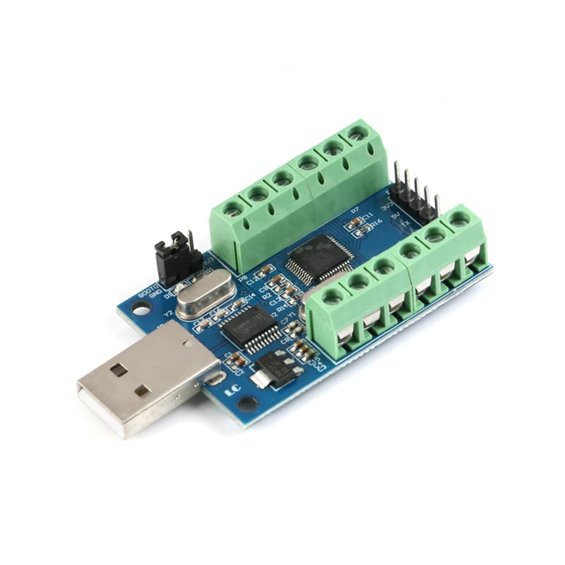 Snapklik.com : 10-Channel ADC Data Acquisition Module 12Bit AD Sampling ...