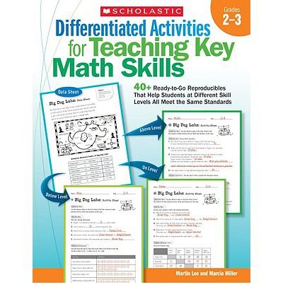 Differentiated Activities for Teaching Key Math Skills, Grades 2-3: 40 ...