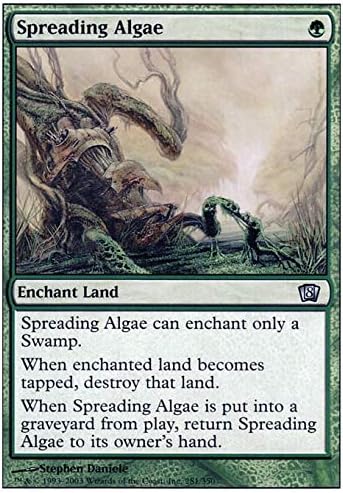 Amazon.com: Magic The Gathering - Spreading Algae - Eighth Edition ...