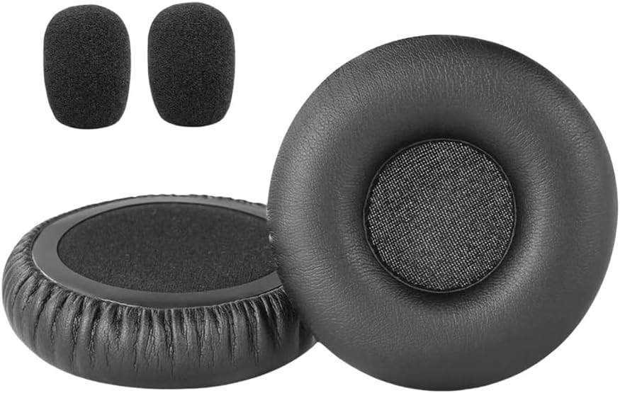 Amazon.com: 1Pair Protein Leather Soft Ear Pad Ear Cushions Covers for ...