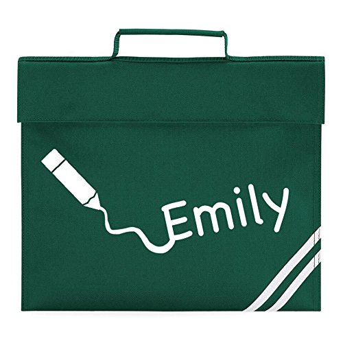 Personalised Name Book Bag Bag School bags Boys Personalised Bags Girls ...