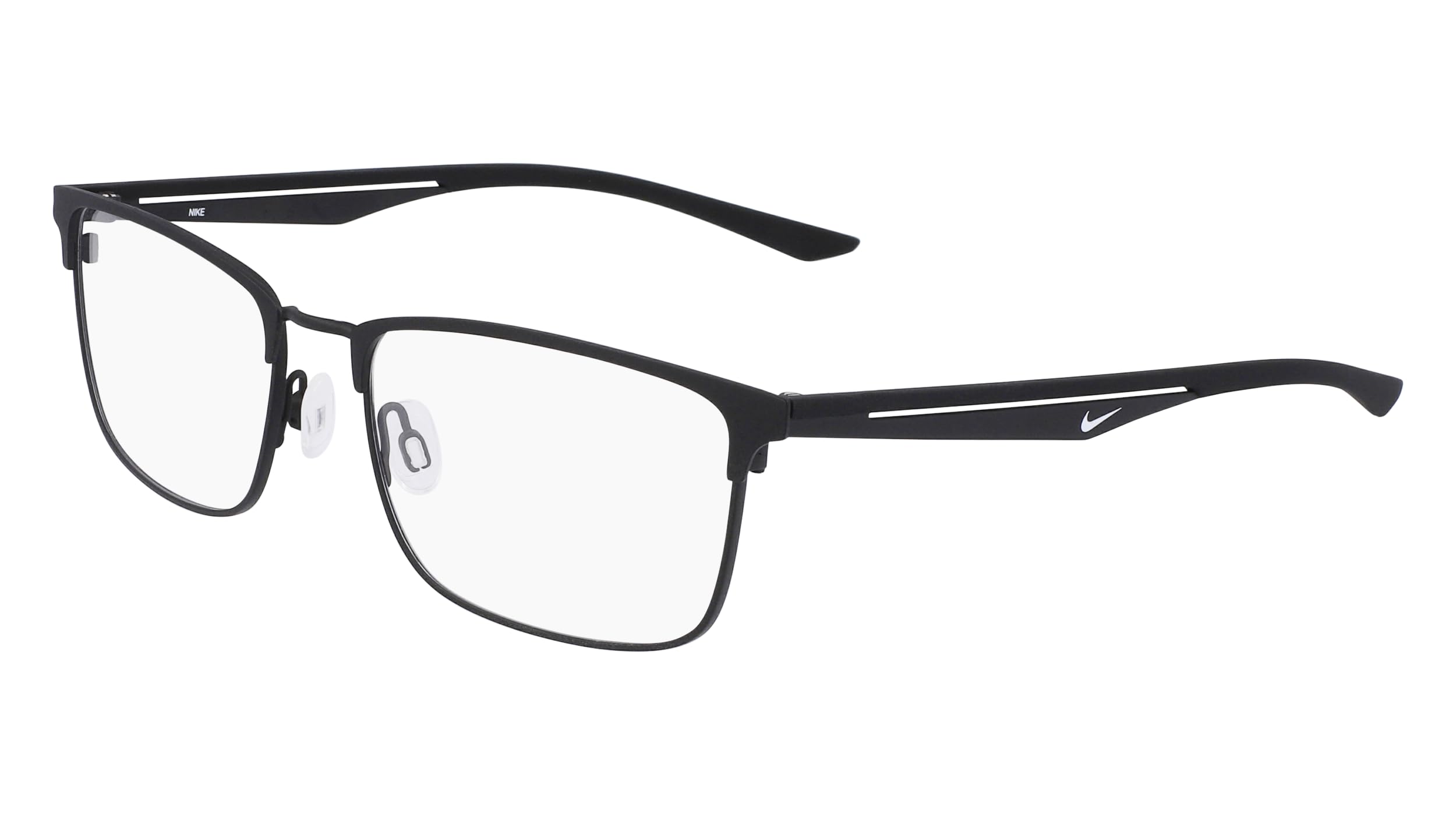 Amazon.com: Nike Flexon 4314 001 Eyeglasses Men's Satin Black Full Rim ...