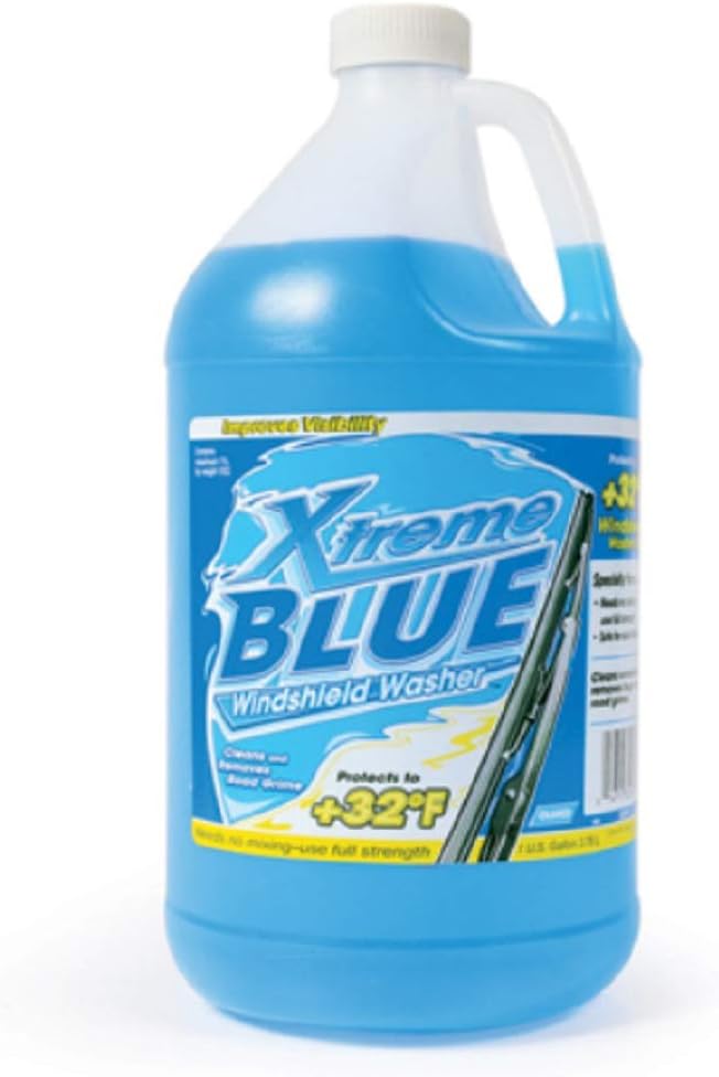 Amazon.com: Camco Xtreme Blue Windshield Washer Fluid Liquid 1 gal ...