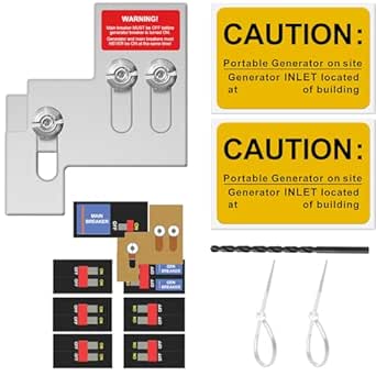 Generator Interlock Kit for Square D QO or Homeline 100 or 125 Amp ...