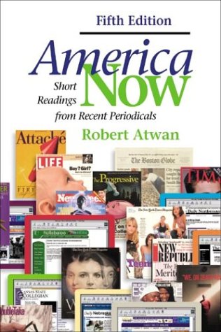 Amazon.com: America Now: Short Readings from Recent Periodicals ...