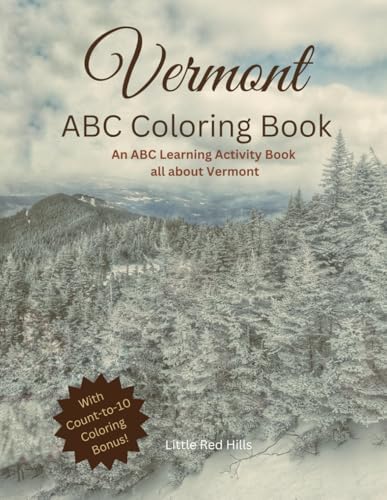 My Vermont ABCs Coloring Book: An ABC Learning and Coloring Kids ...