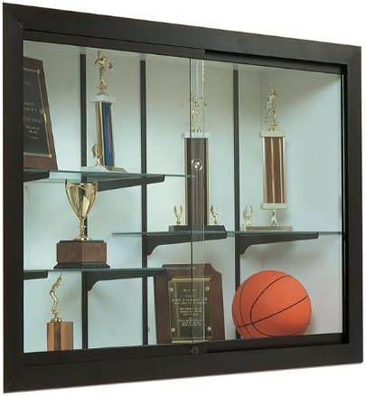 Amazon.com : Harbor Series 1400 Recessed Display Case, 60"L, Dark ...