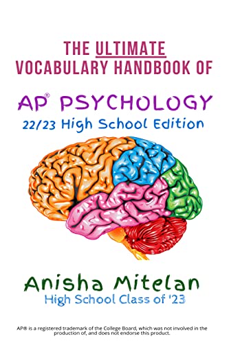 Amazon.com: The Ultimate Vocabulary Handbook of AP Psychology: 22/23 ...