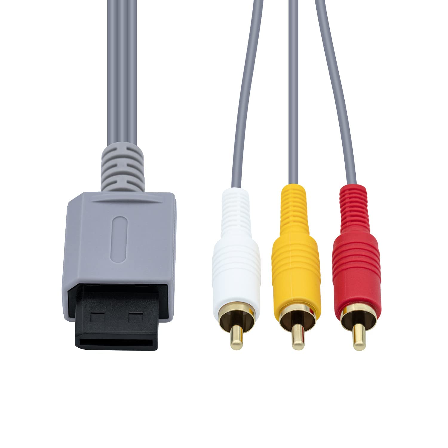 Wigearss AV Cable Composite Retro Audio Video Standard Cord for Wii and ...