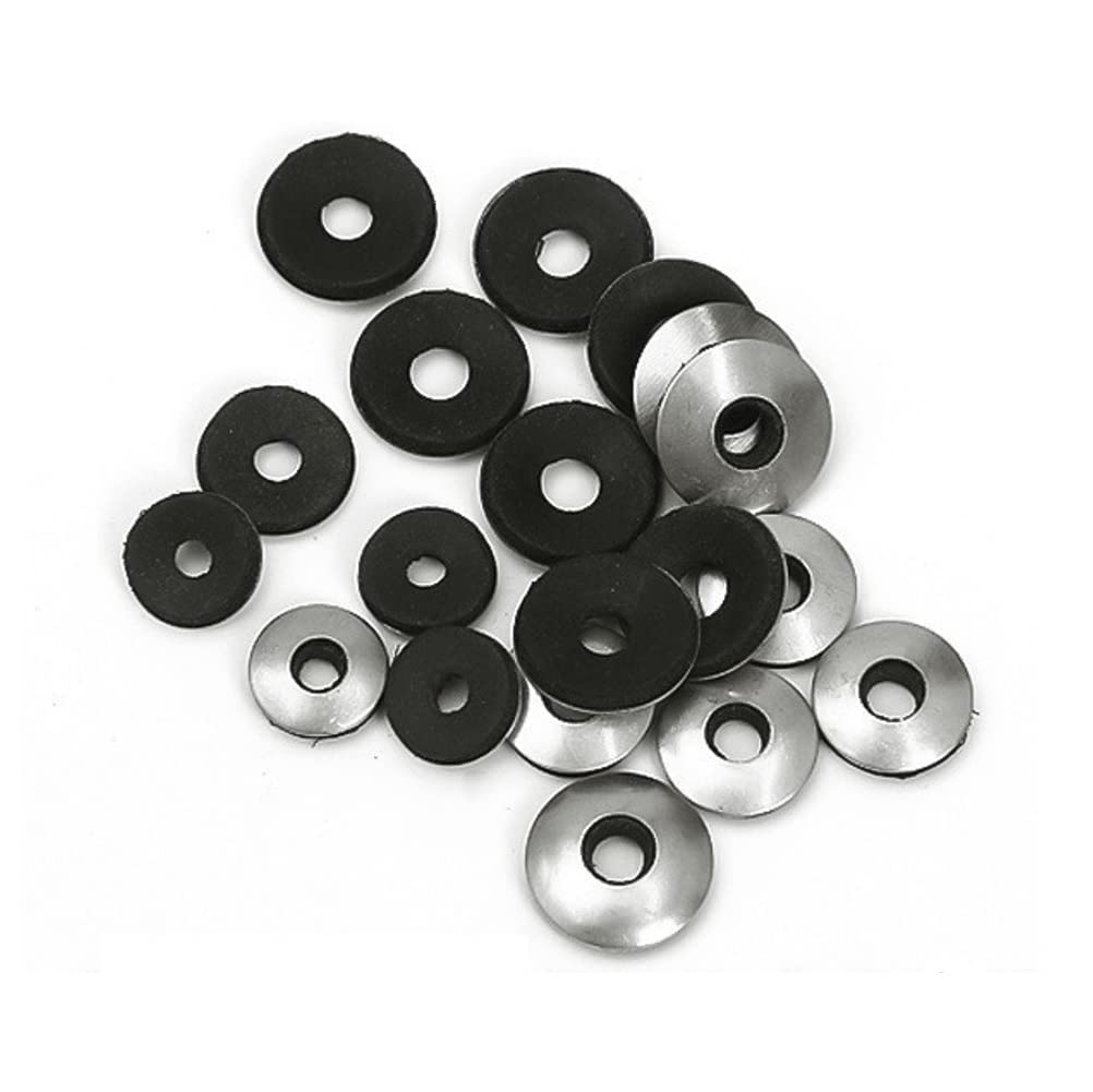 PERFOSREW Composite Sealing Washers Stainless Steel EPDM Rubber Gasket ...