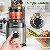 Amazon.com: Cold Press Juicer, Slow Masticating Machines with Extra ...