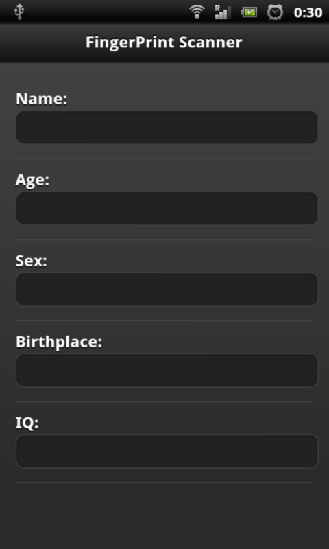 Fingerprint Scanner - App on Amazon Appstore
