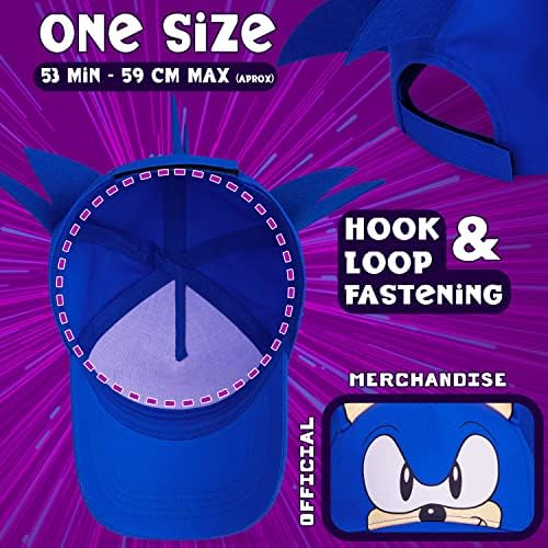 Sonic The Hedgehog 3D Baseball Cap for Boys Summer Holiday Accessories ...