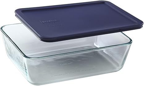 Amazon.com: Pyrex Simply Store 11-Cup Rectangular Bakeware Dish: Baking ...