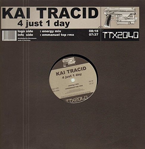 Amazon.com: Kai Tracid / 4 Just 1 Day: CDs & Vinyl