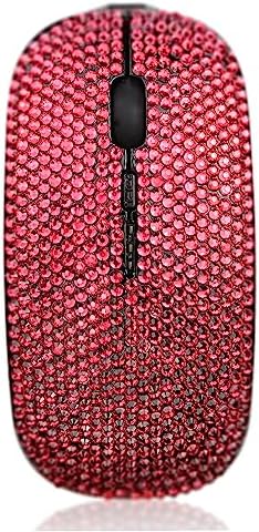 Amazon.com: Bling Luxury Crystal Rhinestone 2.4G Wireless Slim Flat ...