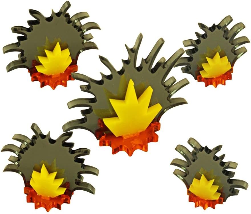 Amazon.com: LITKO Barrage Markers | Explosion Indicator | Fire | Blast ...