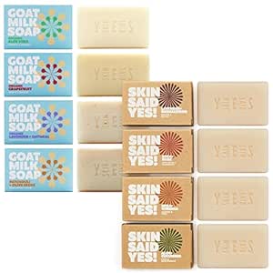 Amazon.com : Skin Said Yes Organic Soaps Bars - Bar Soap Natural, Vegan ...