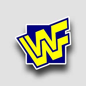 NEONSIGN WWF Logo LED Sign Wall Decor with USB Dimmer – Retro Wrestling ...