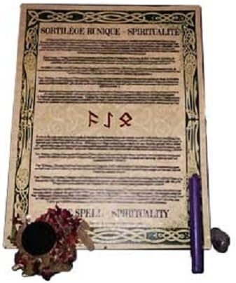 Amazon.com: Magik and Sprituality Runic Ritual Kit : Everything Else