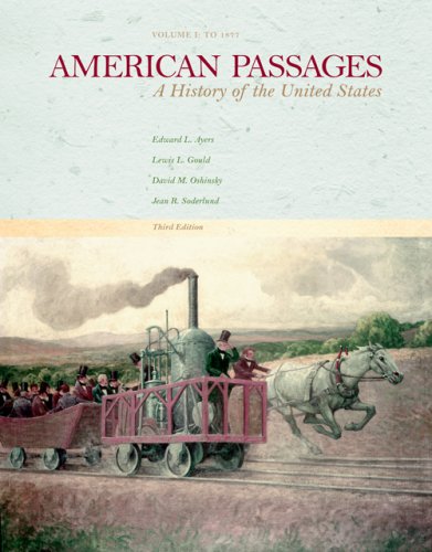 Amazon.com: American Passages: A History of the United States, Vol. I ...