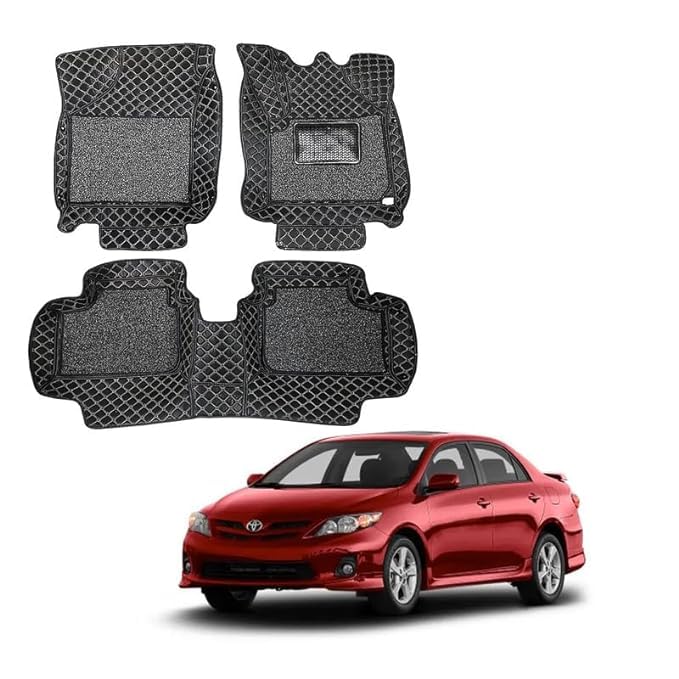 Auto Beast Custom Fitted 7D Car Foot Mats specfic for Altis 2010 to ...