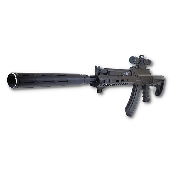 Buy ZILLION Billion 97 cm Long AK 47 Gun Toy with BB Bullets Cap ...