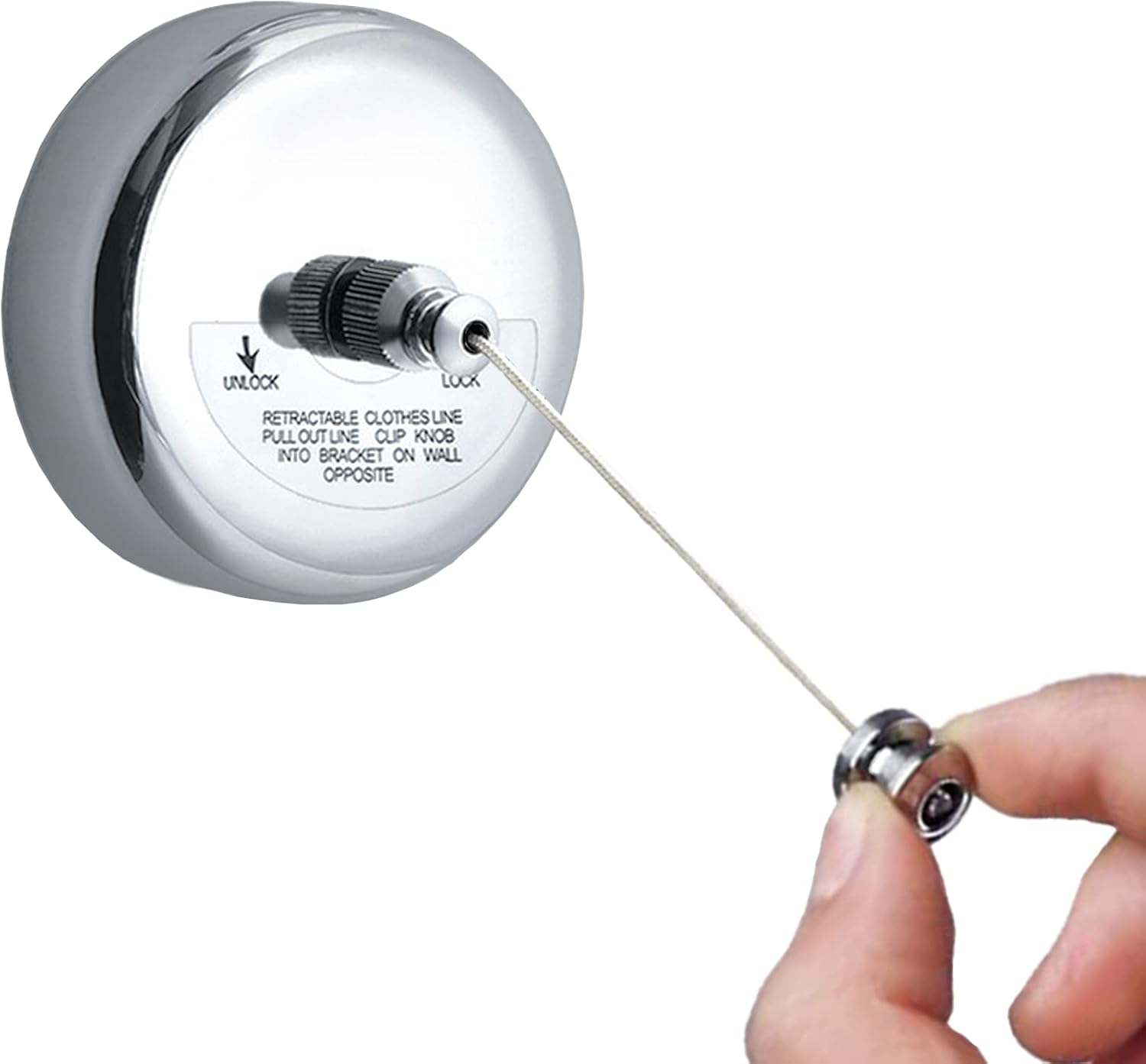 Retractable Washing Line 304 Stainless Steel Clothes Line Dryer with ...