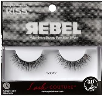 Amazon.com: KISS The New Natural, False Eyelashes, 'Freckles', 12 mm ...