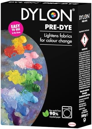 Dylon Pre Dye, use Before Fabric Dye to Lighten Clothes, 200g : Amazon ...