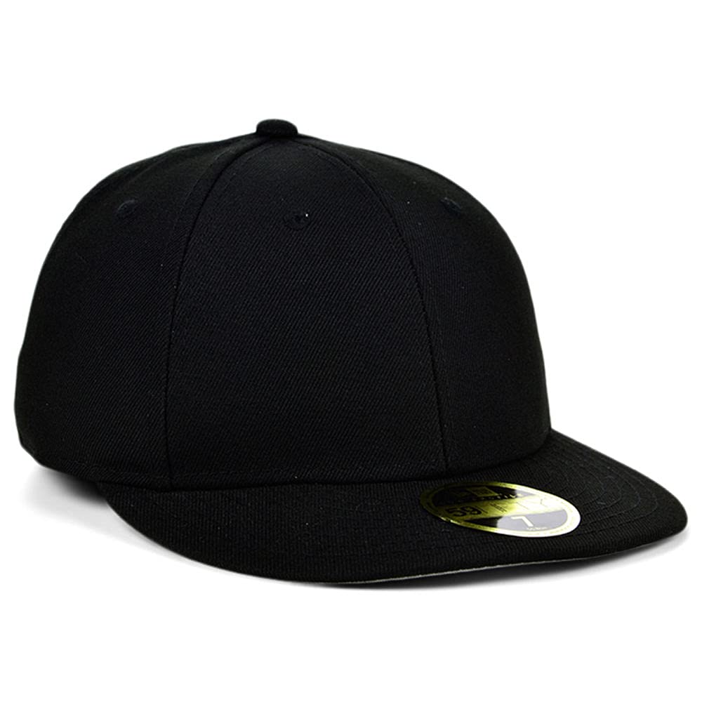 Blank New Era Custom Low Pro 59FIFTY gorra negra ajust...B082J8LPCF ...